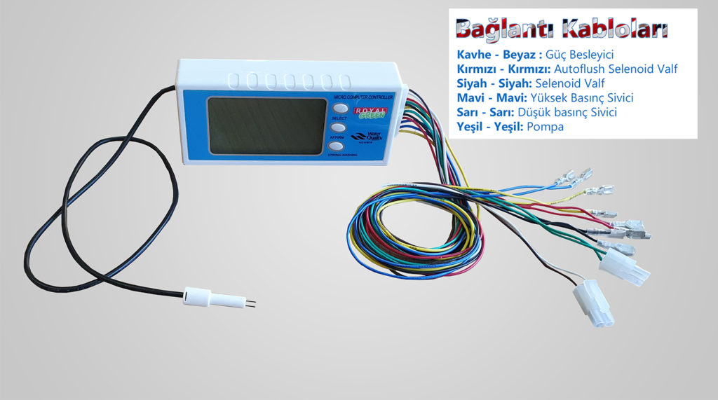 Ro Controller - Ro Dijital Ekran - Royal Green Su Arıtma Cihazı